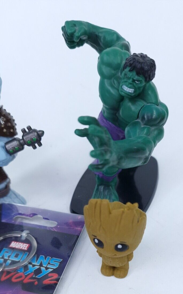 Funko Pop! Marvel Guardians Of The Galaxy Spiderman Groot Hulk Figure ...
