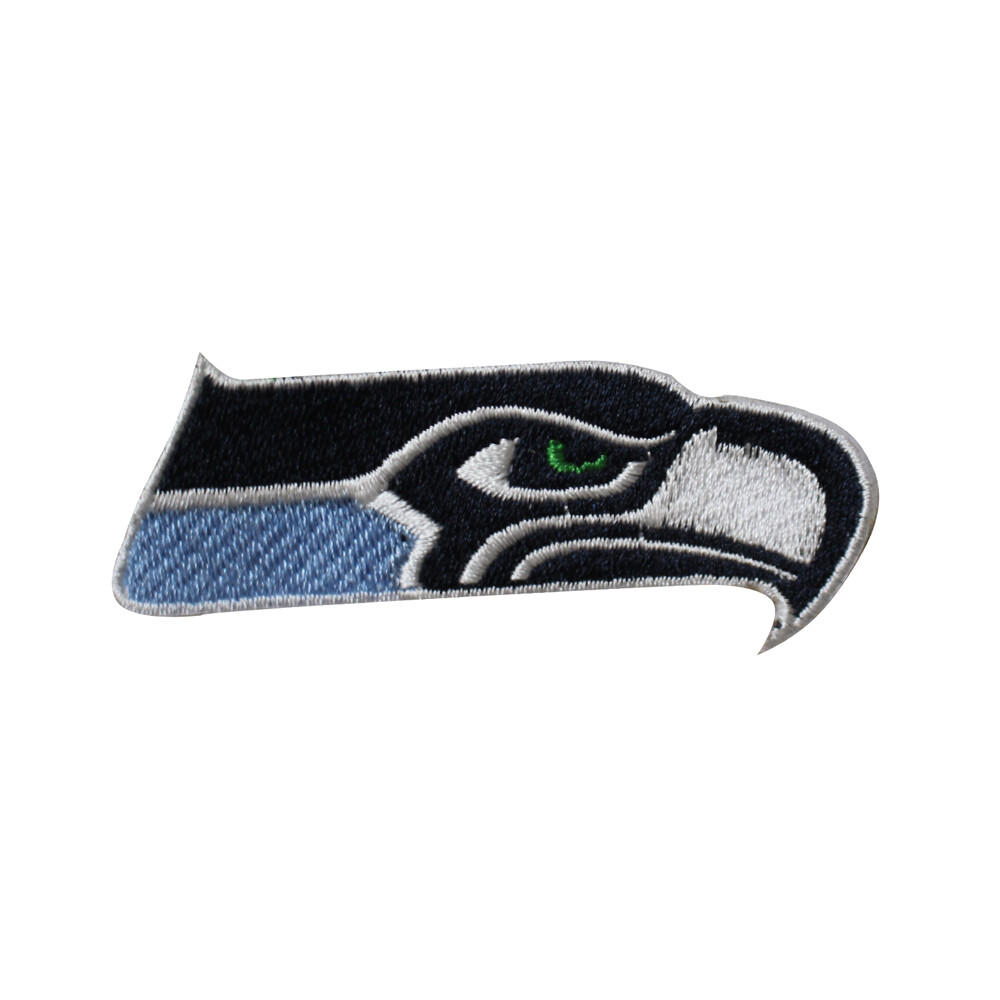 Seattle Seahawks NFL Patch Embroidered Iron on Sew on Patch Badge For ...