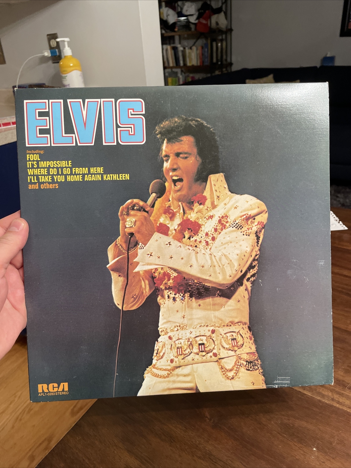 Elvis Presley Fool Soft Rock Country Vinyl Album RCA APL1-0283 1973 ...