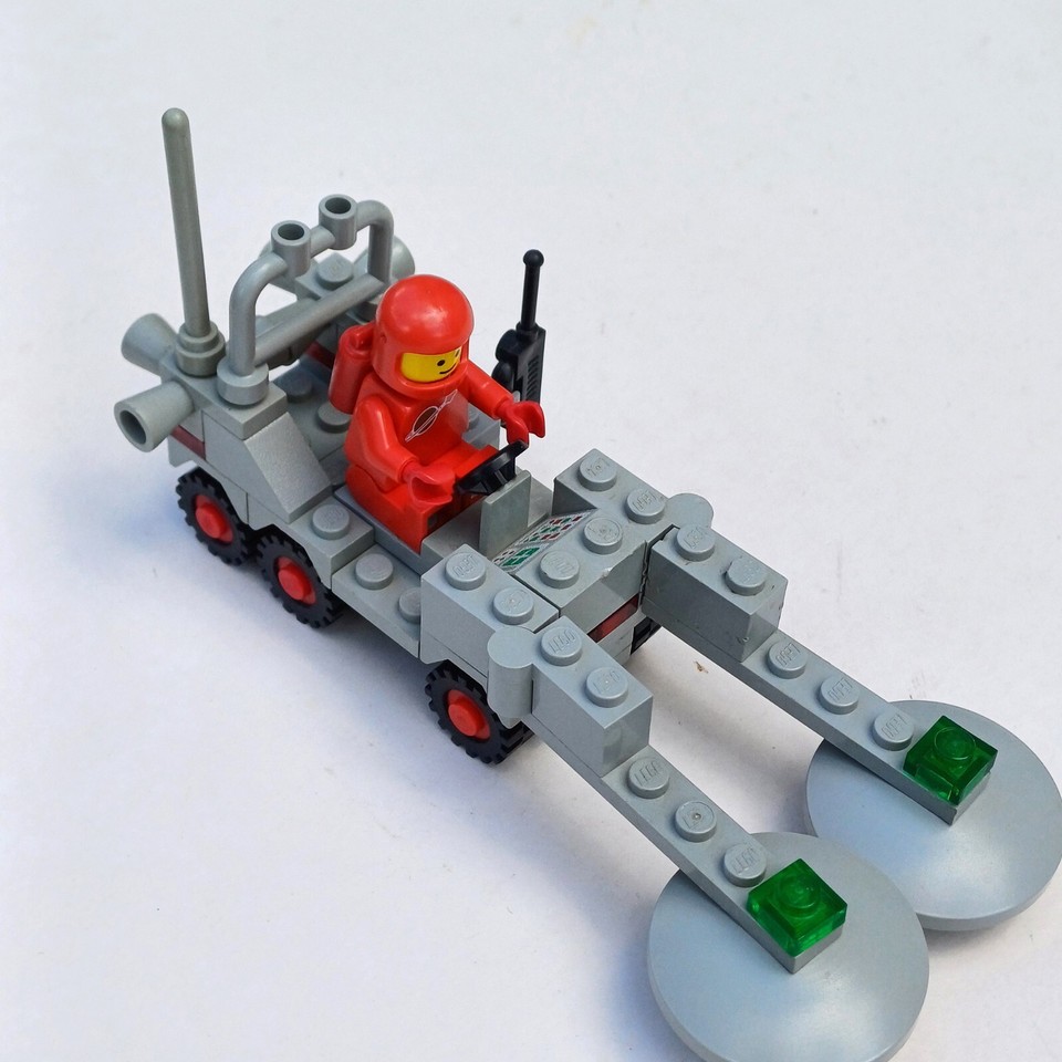 LEGO Vintage Classic Space 6841 Mineral Detector 100% Complete W ...