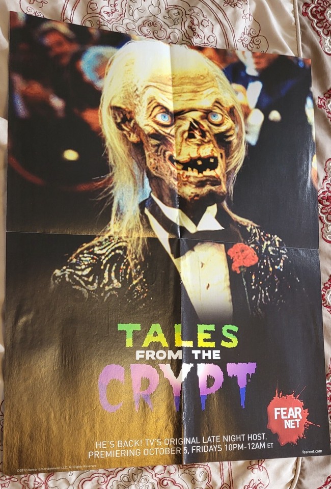 Tales from the Crypt Poster # 8 Crypt Keeper is BACK! Classic HBO TV ...