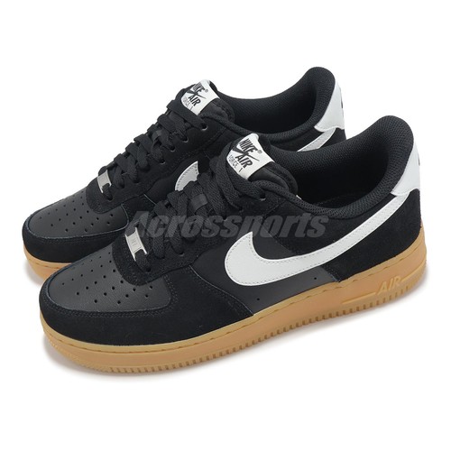 Nike Air Force 1 07 LV8 AF1 Gum Pack Black Men Casual LifeStyle Shoes ...