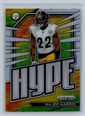 2022 Panini Prizm #H-9 Najee Harris Hype Prizm Silver Near Mint or ...
