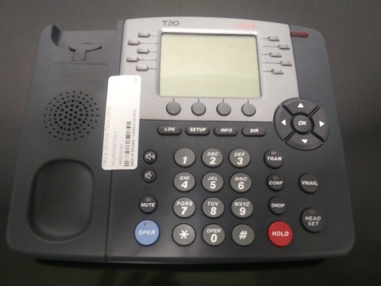 TEO TSG-6 Tone Commander IP 10 Line Phone (7810POE-TSGA) ***NEW IN BOX ...