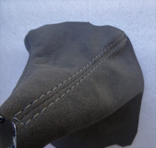 PORSCHE 991 911 R GT3 STICK SHIFT ALCANTARA SILVER STITCHING SHIFT KNOB ...