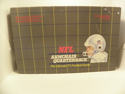 NFL Armchair Quarterback The Ultimate TV Football Game - Complete | eBay