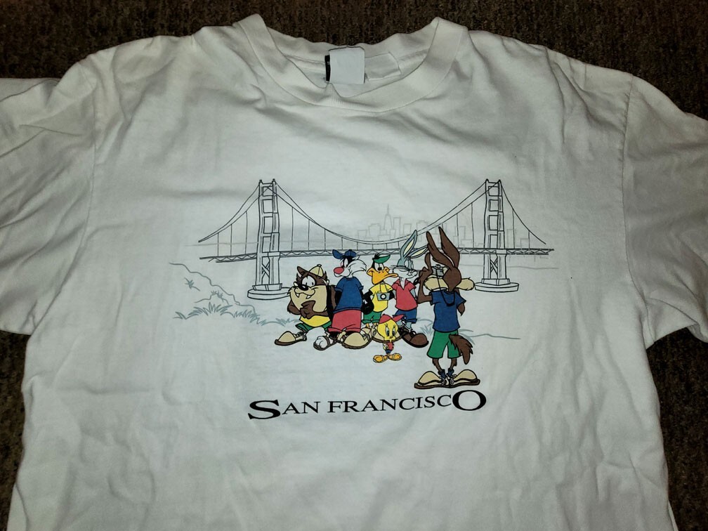 Vintage 1990's Warner Bros Animation Cartoon SF Golde… - Gem