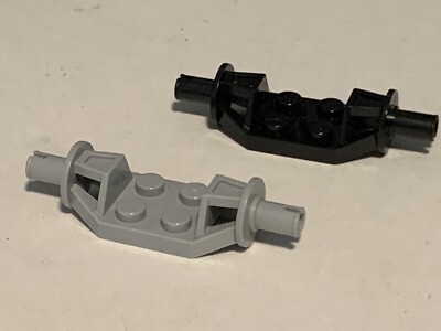 LEGO Parts 47720 (2pcs) Plate 2 x 2 Wishbone Suspension Arms & Pins ...