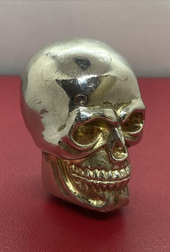 Vintage Metal Skull Hot Rod Shift Knob Fits 1/2” | eBay