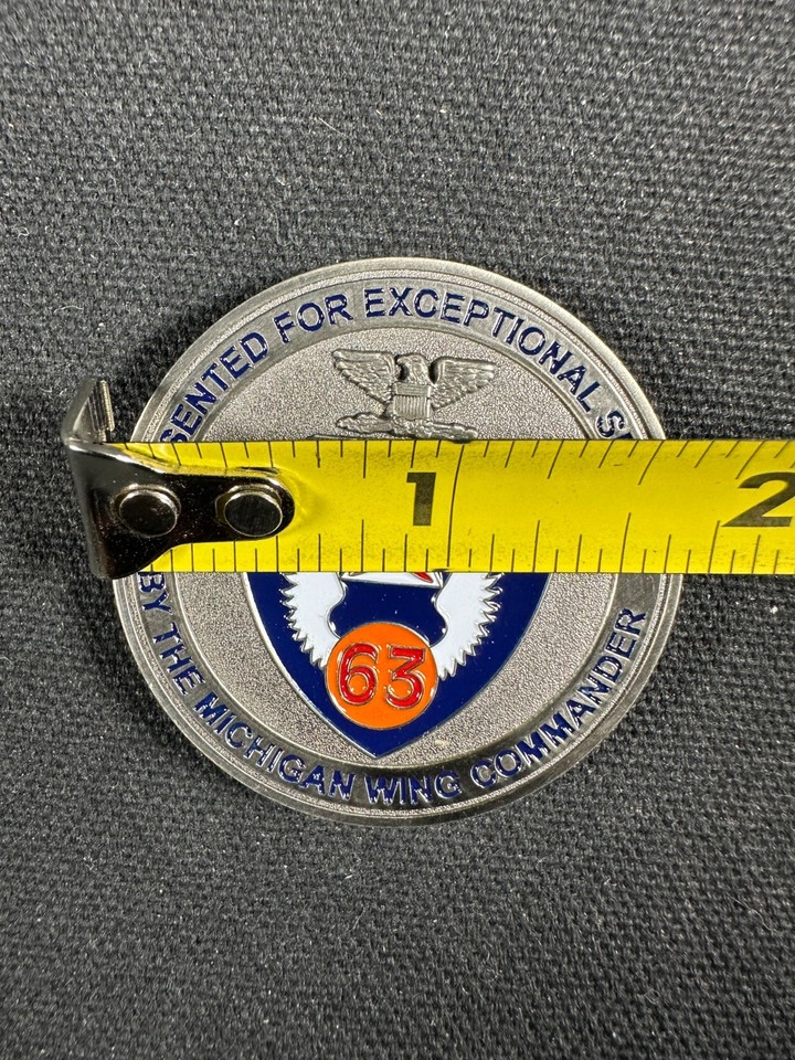CAP Michigan Wing Civil Air Patrol Wing Commander Challenge Coin | eBay