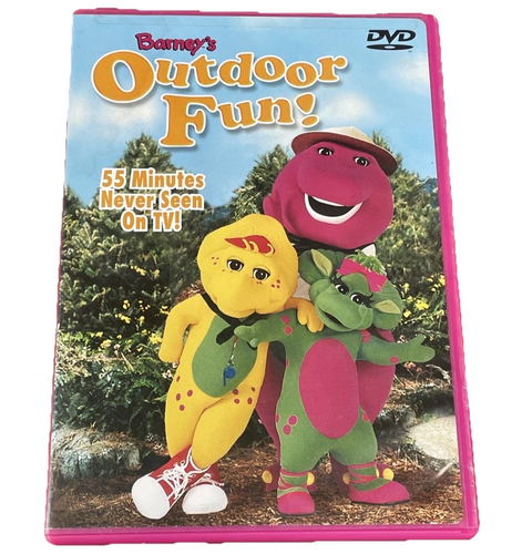 Barney’s Outdoor Fun! (DVD, 2003) Camp WannaRunnaRound Vtg Kid Show ...
