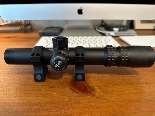 RARE Nightforce NXS 2.5-10x24 MIL-DOT RETICLE MK12 MK14 MK17 SPR SCOPE ...