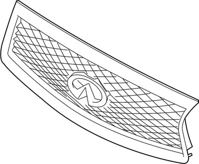 Genuine Infiniti Grille 62310-5CA0A | eBay
