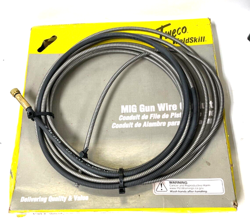 TWECO WELDSKILL STEEL WOUND CONDUIT LINER .035" TO .045" X 15FT WS44 ...