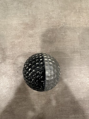 BLACK AND SILVER 2 TONE PING GOLF BALL KARSTEN EYE EXTREMELY RARE!!! | eBay
