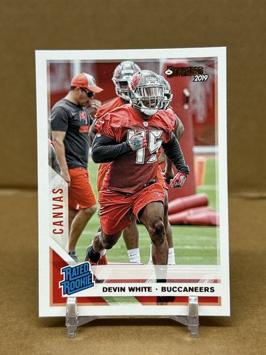 2019 Panini Donruss - Rated Rookie Canvas #342 Devin White (RC) | eBay