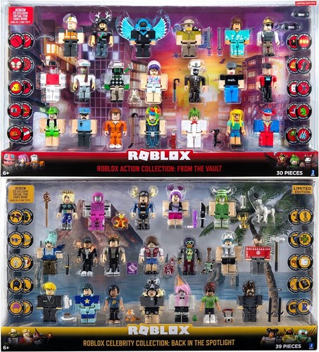 ROBLOX Action Collection From The Vault + Celebrity Collection SEALED ...