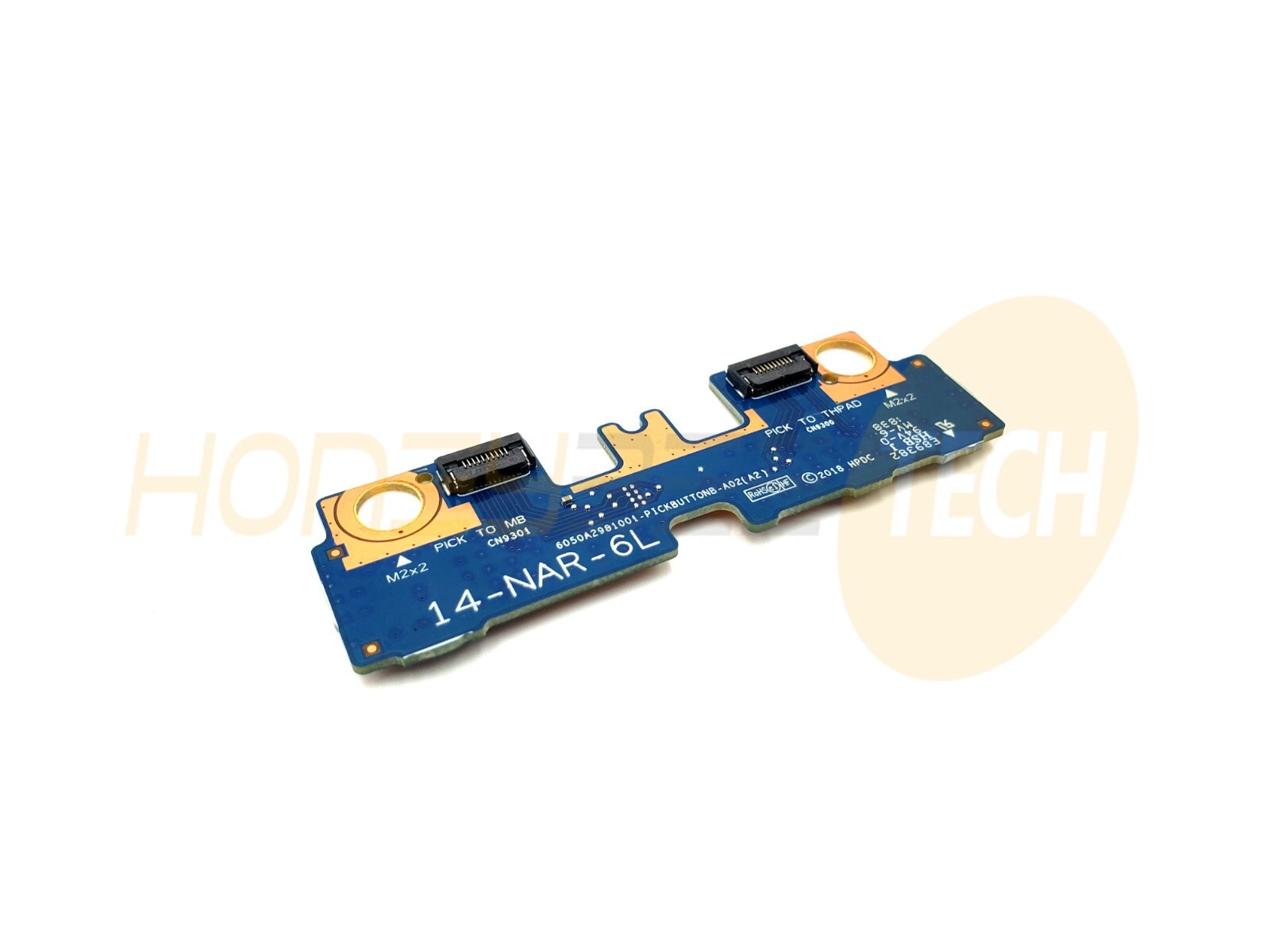 GENUINE HP NOTEBOOK 14-CF0051OD TOUCHPAD BOARD 6050A2981001 L24484-001 ...