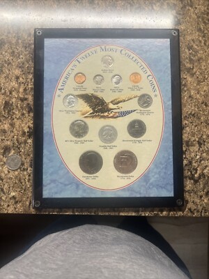 America's Twelve Most Collected Coins Plaque US Mint Historic Society ...