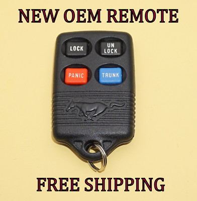 NEW OEM FACTORY FORD MUSTANG LOGO KEYLESS ENTRY REMOTE FOB TRANSMITTER ...