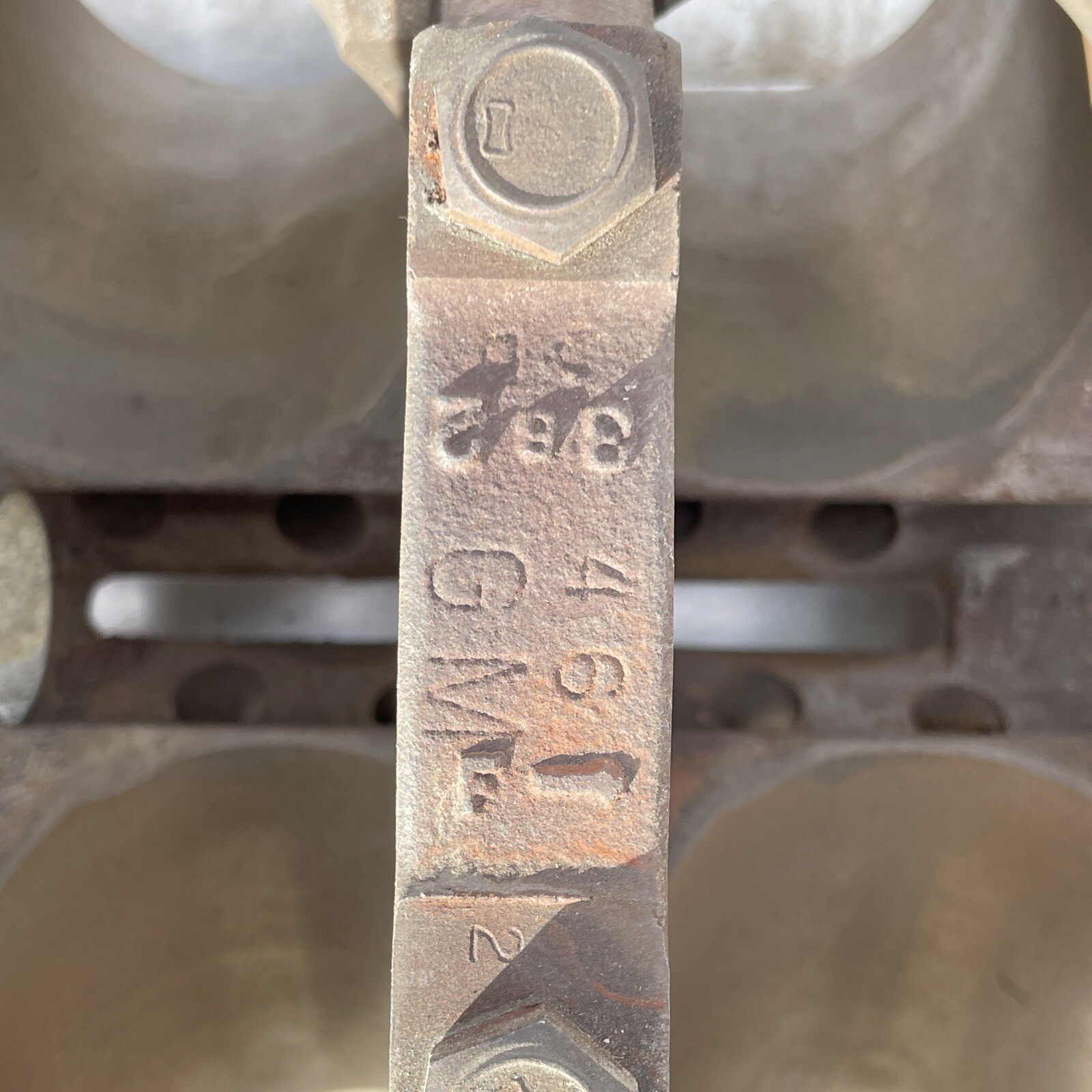 OEM GM Big Block Chevy 454 Engine Block 14015445 Hi Perf 2 Bolt Main 7. ...