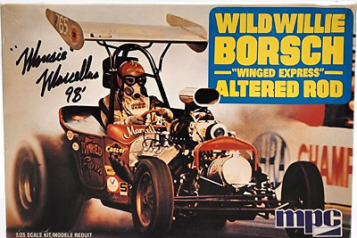MPC Wild Willie Borsch “Winged Express” Altered Rod 1:25 Scale Model ...