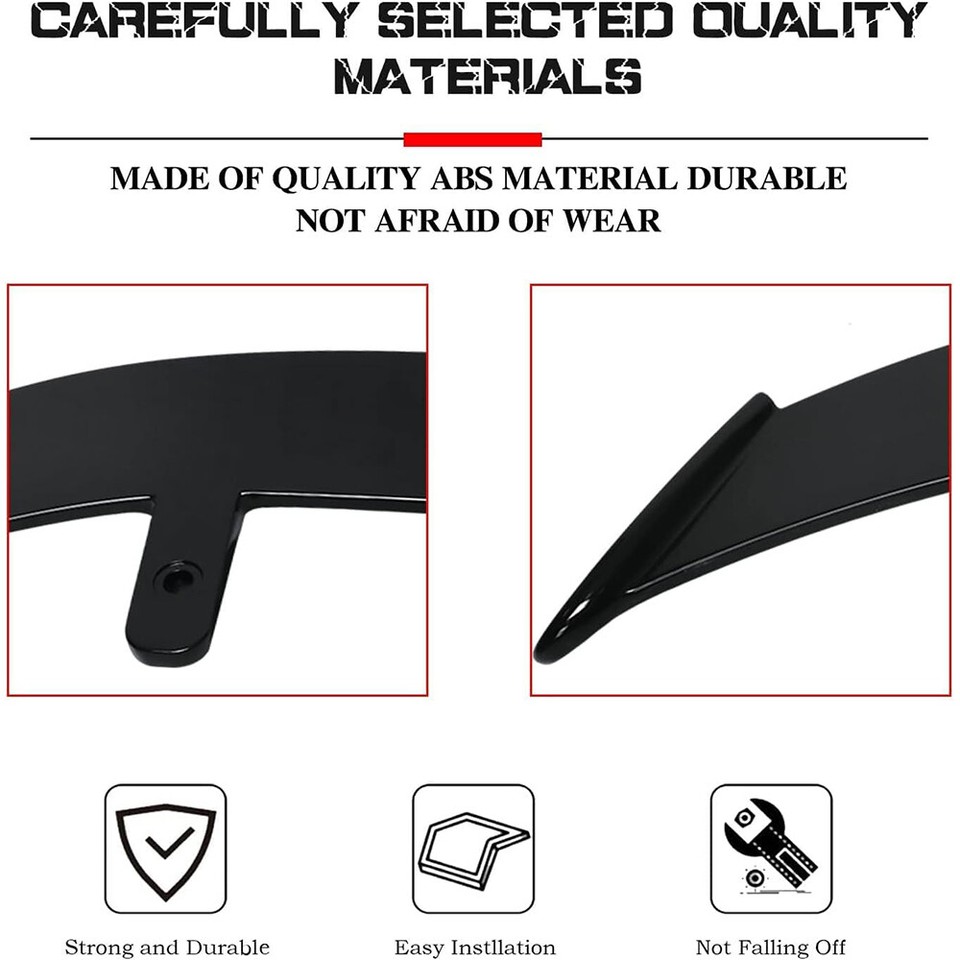 52'' Matte Rear Roof Top Trunk Spoiler Tail Wing For Mini Cooper R50 ...