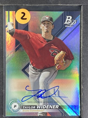 Widner, Taylor - 2019 Bowman Platinum - Autograph | eBay
