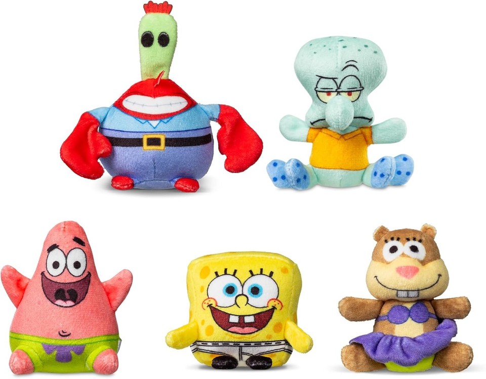 Micro Teenies Spongebob Squarepants 5-Pack | eBay