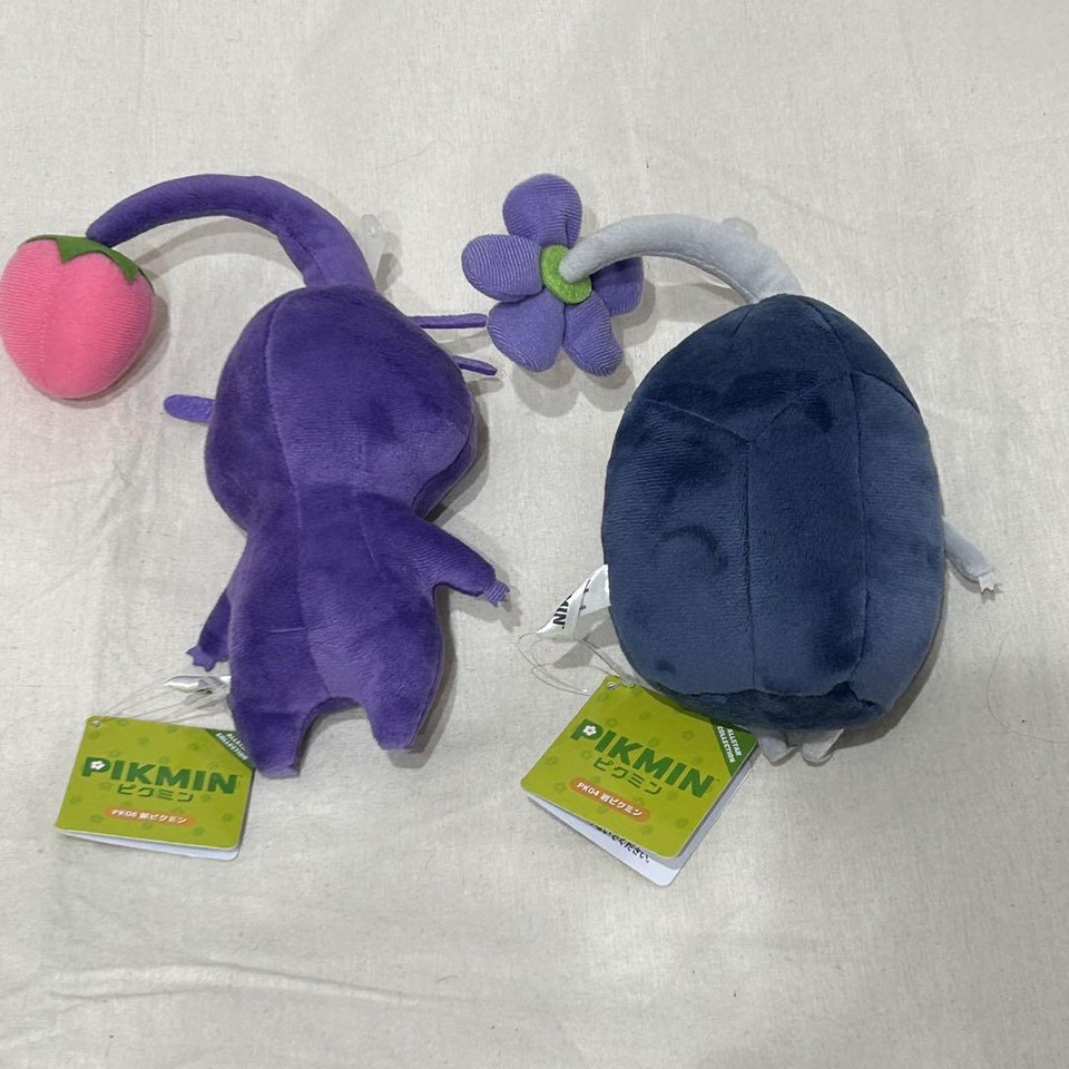 Pikmin ALL STAR COLLECTION Rock Pikmin Stuffed Toy Plush Purple Pikmin ...