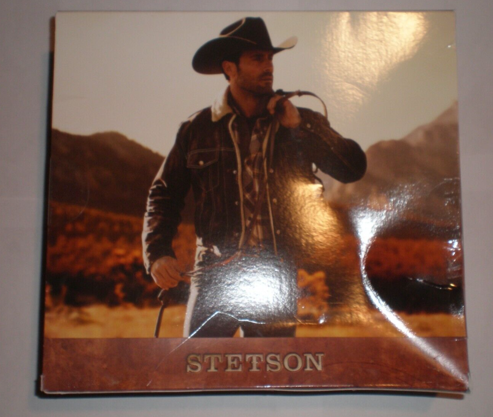 STETSON ORIGINAL For Men COLOGNE 2.25 FL OZ AND SHOT GLASS GIFT SET NEW ...