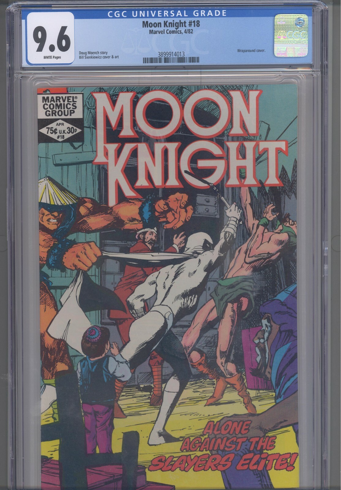 Moon Knight #18 CGC 9.6 1982 Marvel Comics Wraparound Cover | eBay