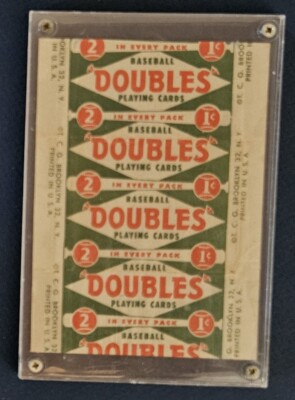 1951 Topps Baseball Red Back 1 Cent Wax Pack Wrapper Topps 1st Set | eBay