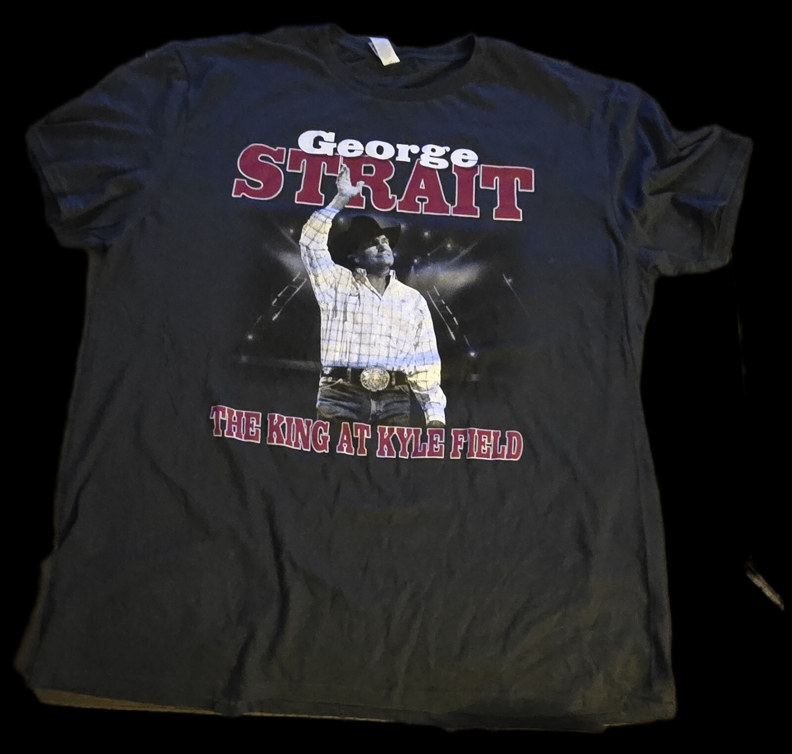Official George Strait At KYLE FIELD CONCERT T-shir… - Gem