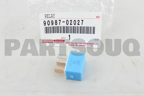 9098702027 Genuine Toyota RELAY 90987-02027 | eBay