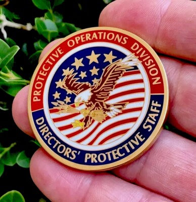 CIA DCI Director's Protective Staff Operations Special Agent Flag ...