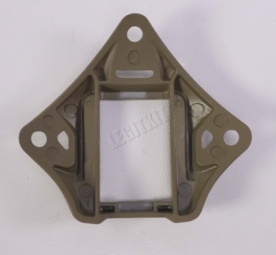 Ops-Core VAS Shroud 3 Hole Night Vision Helmet Mount TAN w/Retention ...