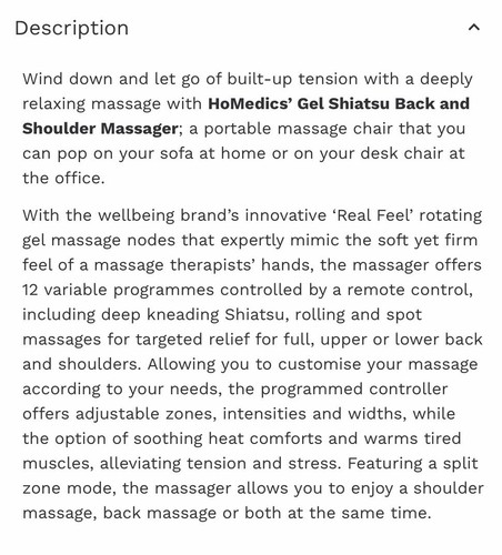 Homedics Cbs 2016 Gb Shiatsu Max 2 0 Heat Back And Shoulder Massager