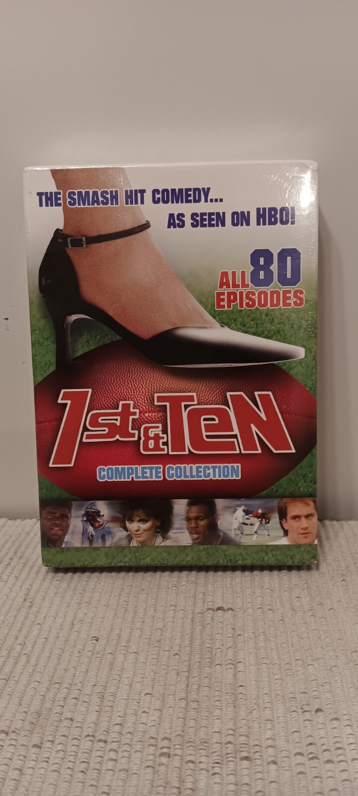 1st and Ten 10 Complete Series Collection 6 Discs 80 Episodes DVD HBO ...