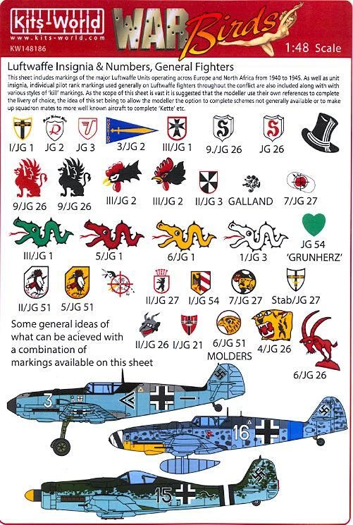 World War 2 Plane Decals