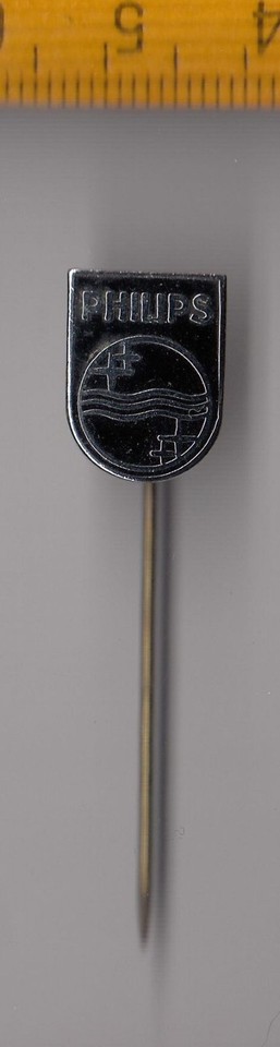 Vintage PHILIPS RADIO TELEVISION LOGO stick pin badge brooch 1960s ...