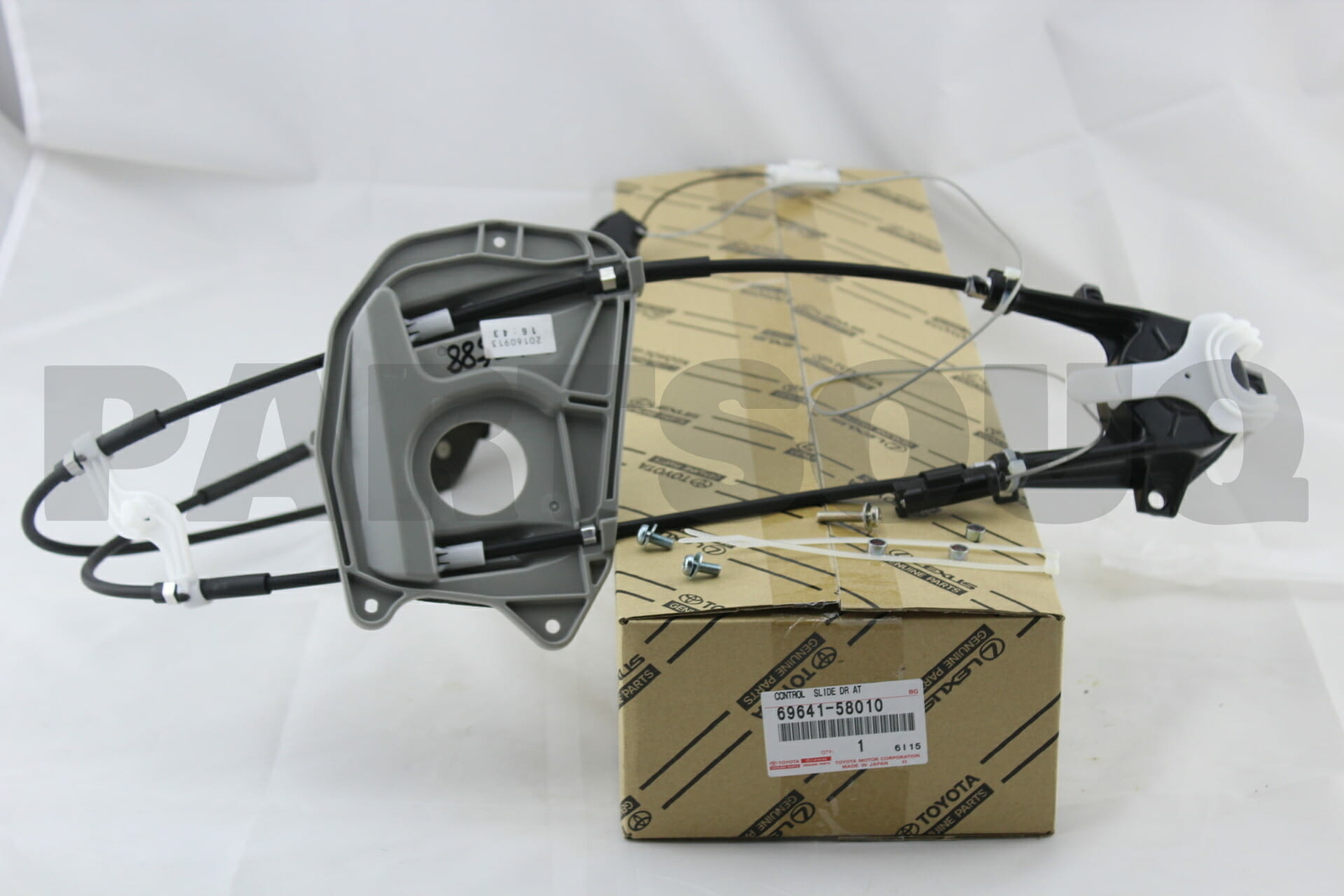 6964158010 Genuine Toyota CONTROL, SLIDE DOOR ATTACHMENT, LH 69641 ...