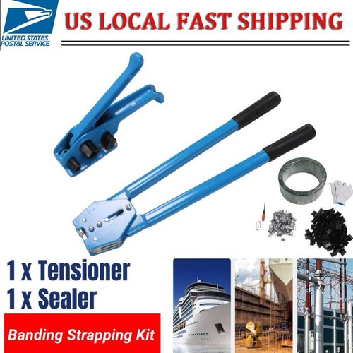 Strapping Tool Kits 270M PET Strap Packaging Banding Tensioner Plastic ...