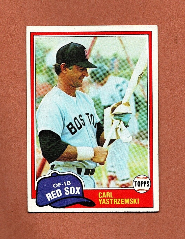1981 TOPPS Baseball Card Set Break #1-#718 U Pick: HOF's, ALL-STARS ...