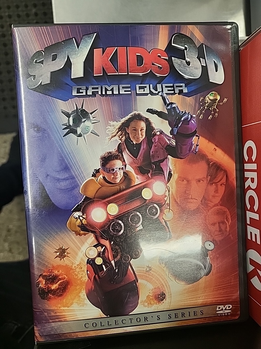 Spy Kids 3: Game Over (DVD, 2004, Includes both 2-D and 3-D Versions ...