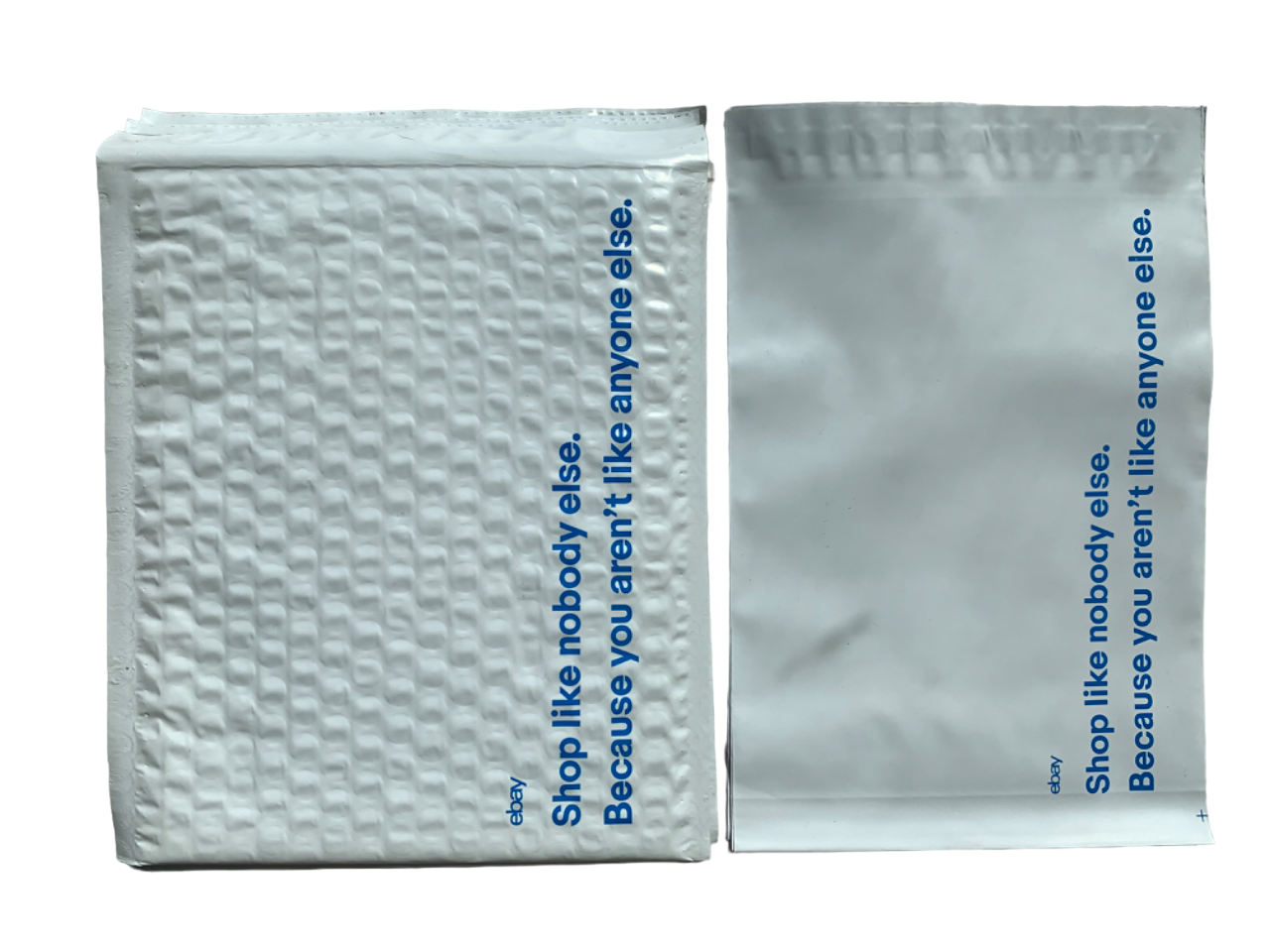 eBay SHIPPING SUPPLIES STARTER KIT 10 PADDED BUBBLE and POLYMAILER ...