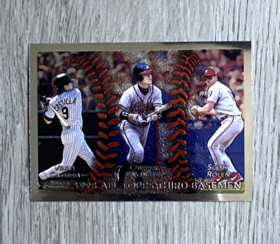 1999 MLB Chrome 'All Topps Third Basemen' | Chipper Jones, Castilla ...