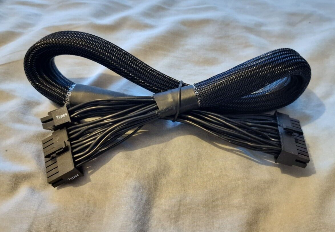 Corsair Type 4 cables (24pin motherboard, PCIe, CPU, Molex, Sata) | eBay