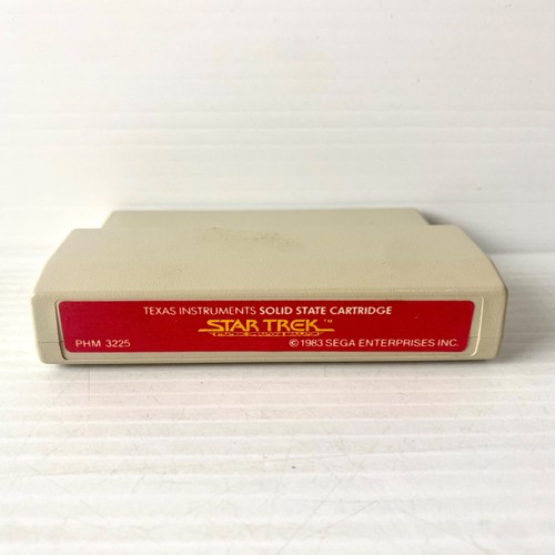 Star Trek - 1983 Texas Instruments Computer Game - Free Postage ...