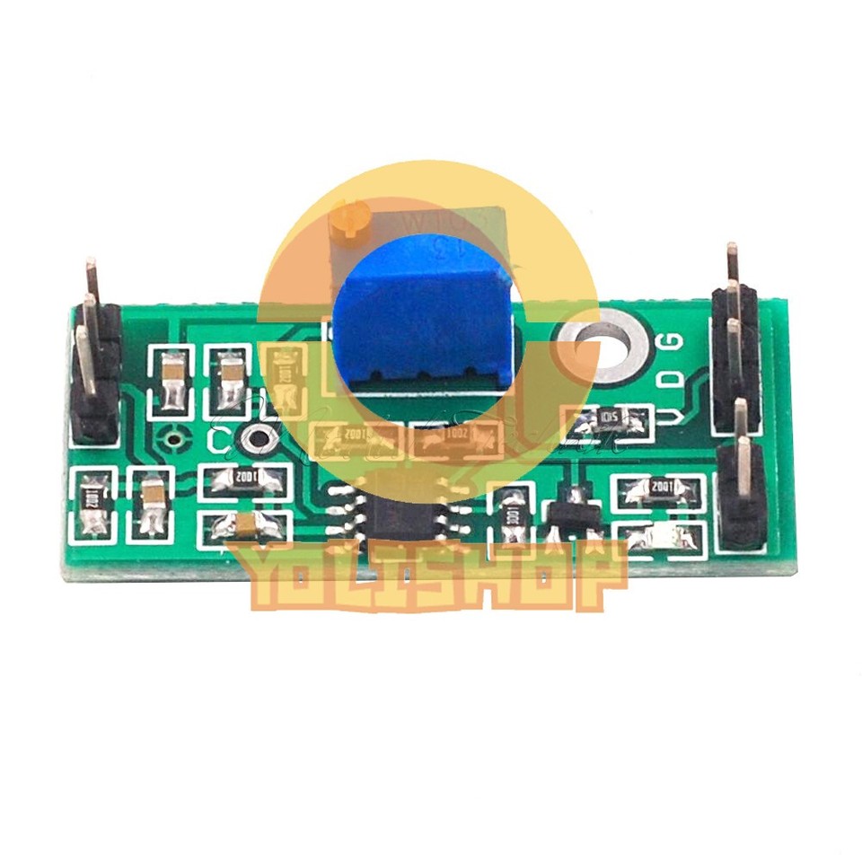 LM393 Voltage Comparator Module Signal Adjustable High Low Level Dual ...